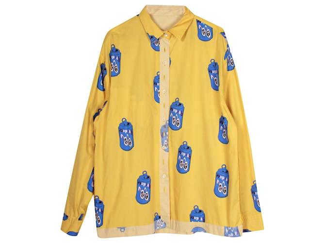 Jacquemus La Chemise Simon Shirt in Yellow Cotton ref.1161935 - Joli Closet