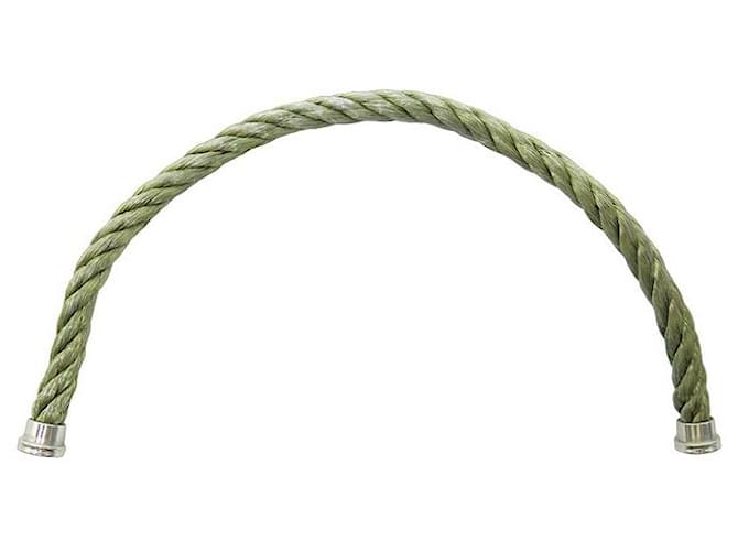 FRED INTERCHANGEABLE CABLE FOR FORCE BRACELET 10 GM VERT GREEN 15 STRAP ...