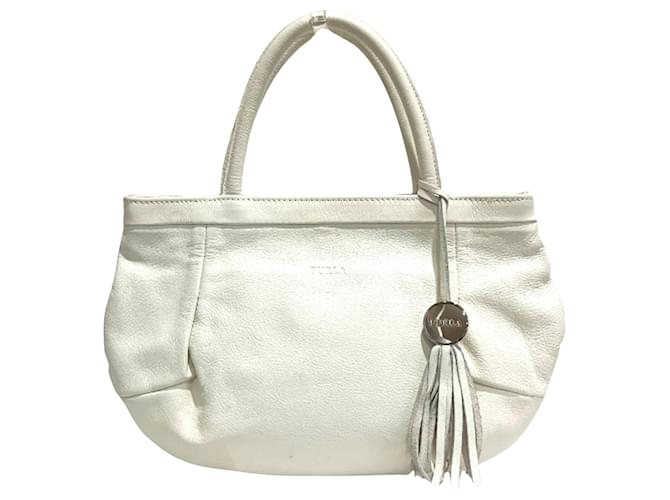 Furla White Leather ref.1180902 - Joli Closet