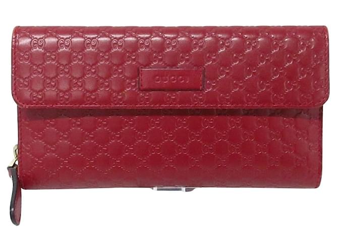 Gucci Micro Guccissima Red Leather ref.1204242 - Joli Closet