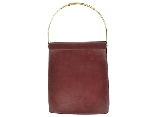 Cartier Trinity Dark red Leather ref.JC1206487 (Sold) - Joli Closet