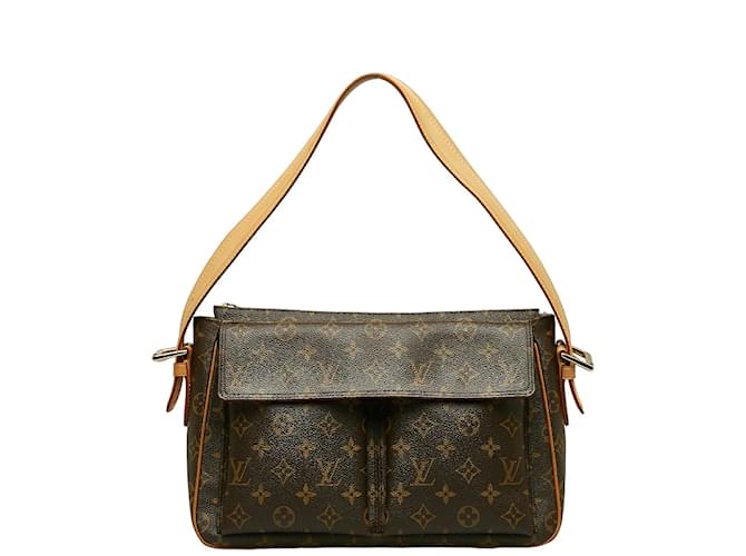 Louis Vuitton Monogram Viva Cite GM M51163 Brown Cloth ref.1208288 ...