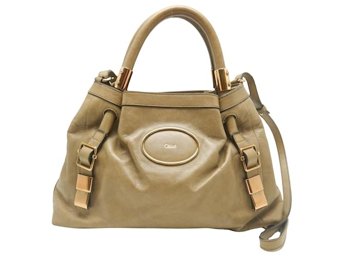 Chloé Victoria Beige Leather ref.1211086 - Joli Closet