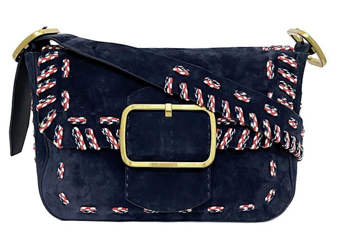 Tory Burch Blue Suede ref.1211270 - Joli Closet