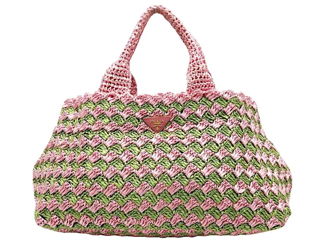 Prada Canapa Pink Synthetic ref.1211555 - Joli Closet