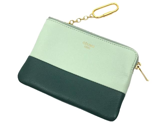 Céline Celine Green Leather ref.1219065 - Joli Closet