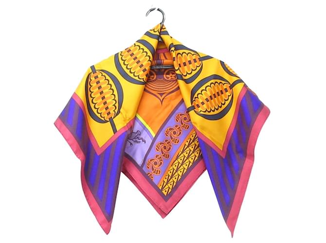 Hermès HERMES CARRE 90 Multiple colors Silk ref.1219202 - Joli Closet