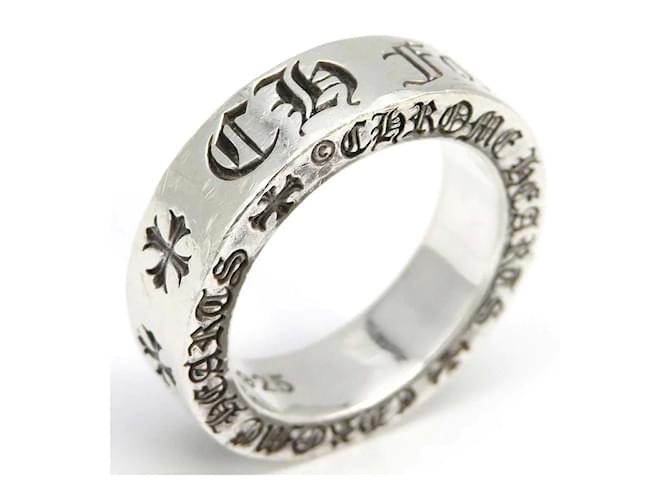 Chrome Hearts CH Forever Ring Silvery Silver Metal ref.1222231 - Joli ...