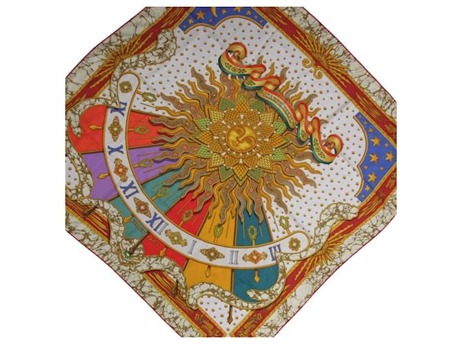 Hermès HERMES CARRE 90 Multiple colors Silk ref.1223116 - Joli Closet