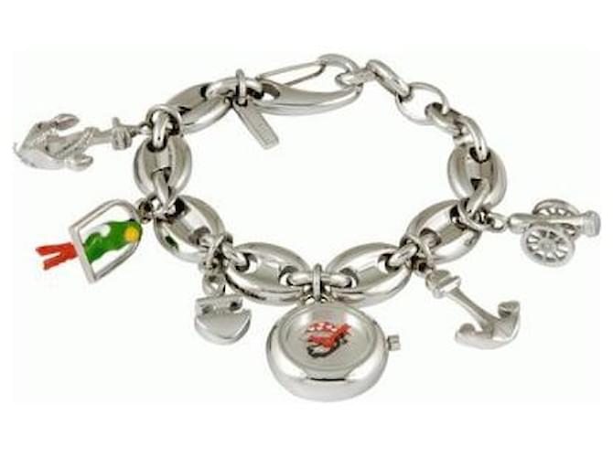 Collectible MOSCHINO Time bracelet-watch 4 Pirate Silvery Steel ref ...