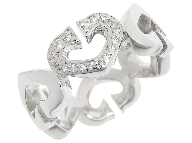Cartier Heart Silvery White gold ref.1230556 - Joli Closet