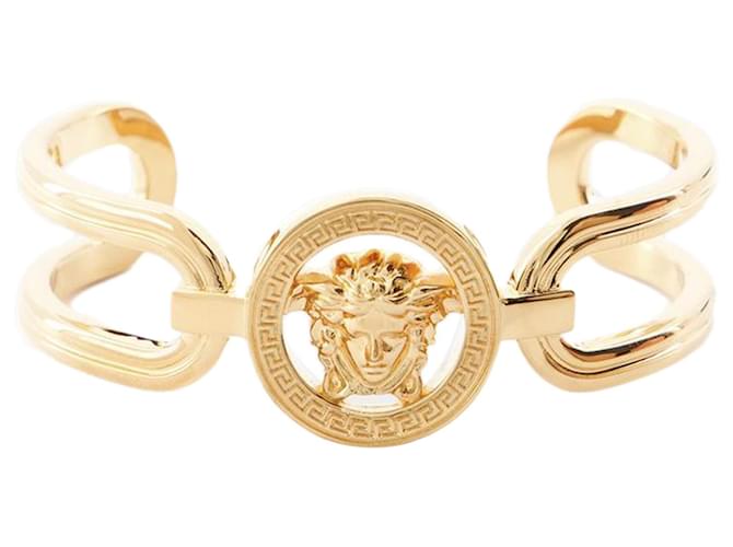Bracelet - Versace - Metal - Gold Golden Metallic ref.1235864 - Joli Closet