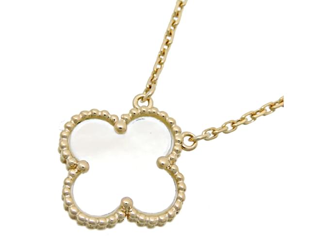 Van Cleef & Arpels 18k Gold Vintage Alhambra Pendant Necklace ...