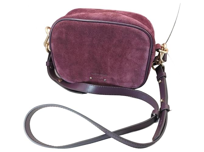 Vanessa Bruno Handbags Prune Leather ref.1238559 - Joli Closet