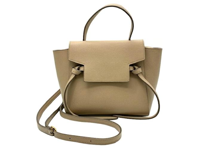 Céline Celine Beige Pony-style calfskin ref.1241704 - Joli Closet