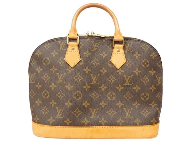 Louis Vuitton Alma Castaño Lienzo ref.1243483 - Joli Closet