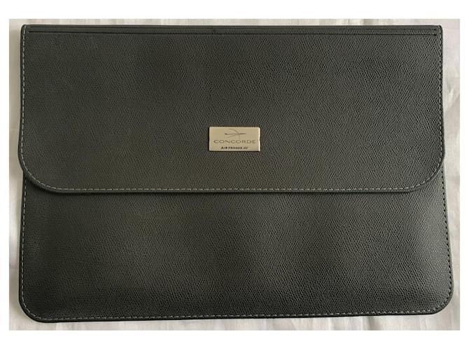 Concorde Saddlebags Grey Leather ref.1247181 - Joli Closet