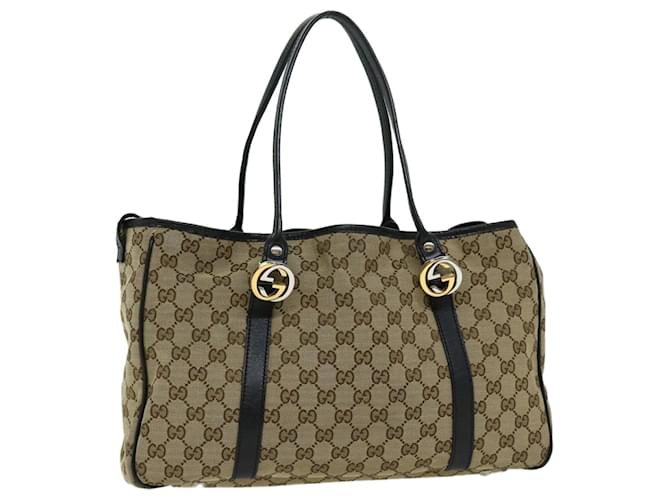 Gucci GG Twins Beige Cloth ref.1260884 - Joli Closet