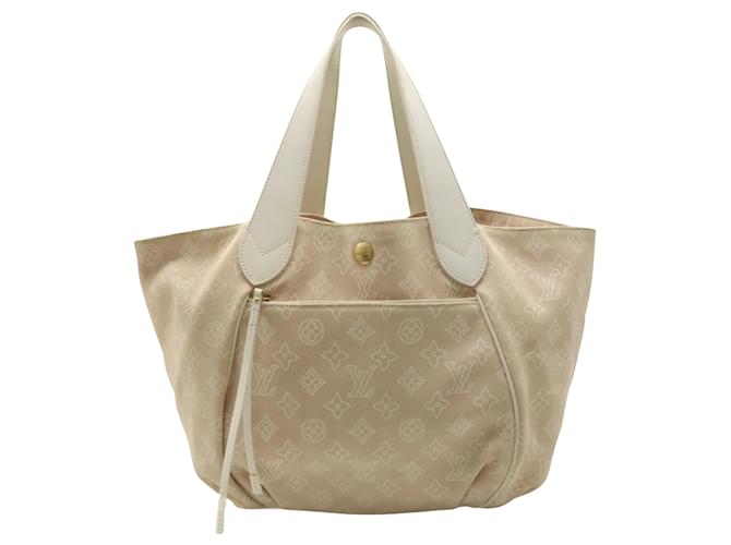 Louis Vuitton Cabas Beige Cloth ref.1260909 - Joli Closet