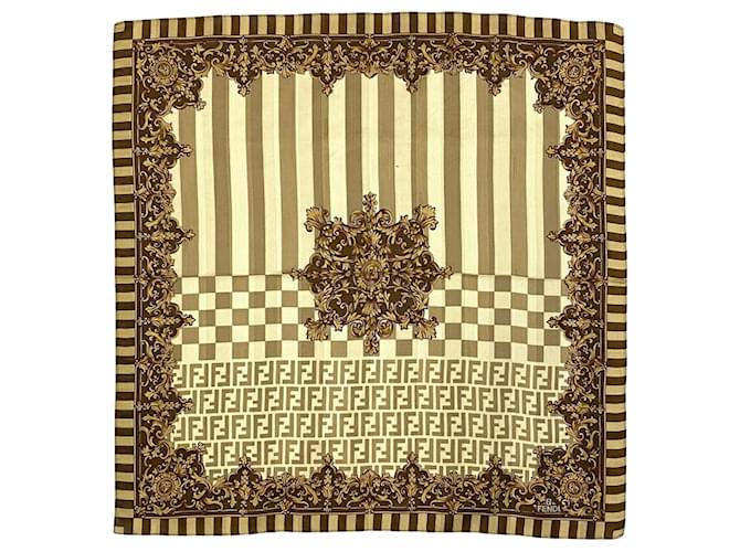 Fendi Zucchino Beige Silk ref.1261112 - Joli Closet