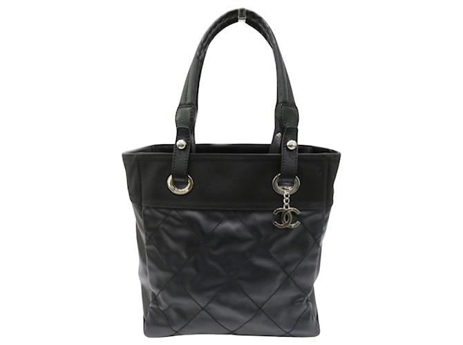Chanel Paris Biarritz Black Leather ref.1261816 - Joli Closet