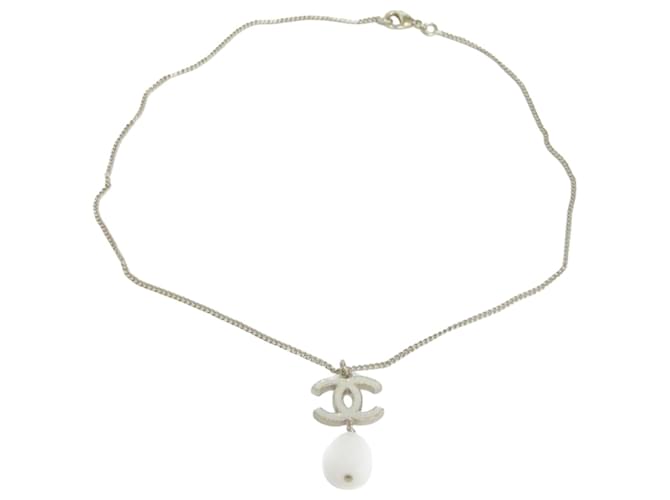 Chanel COCO Mark Silvery Metal ref.1264859 - Joli Closet