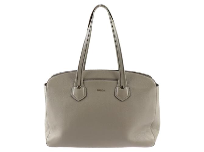 Furla Grey Leather ref.1270677 - Joli Closet