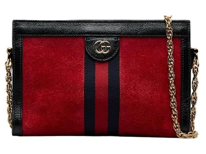 Gucci Ophidia Red Leather ref.1274336 - Joli Closet