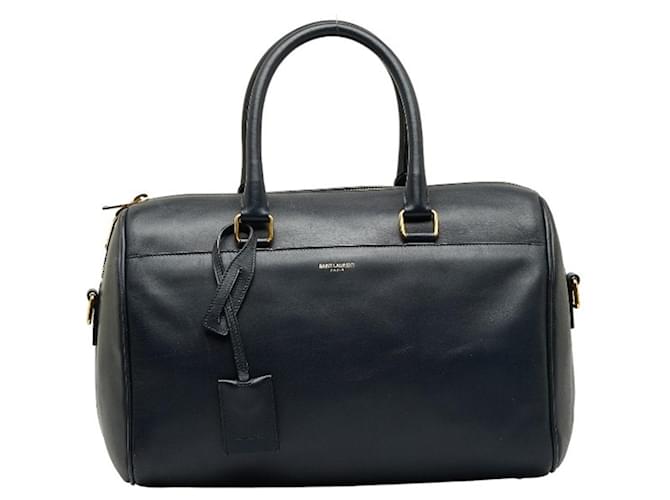 Saint Laurent Baby Duffle Navy blue Leather ref.1277878 - Joli Closet