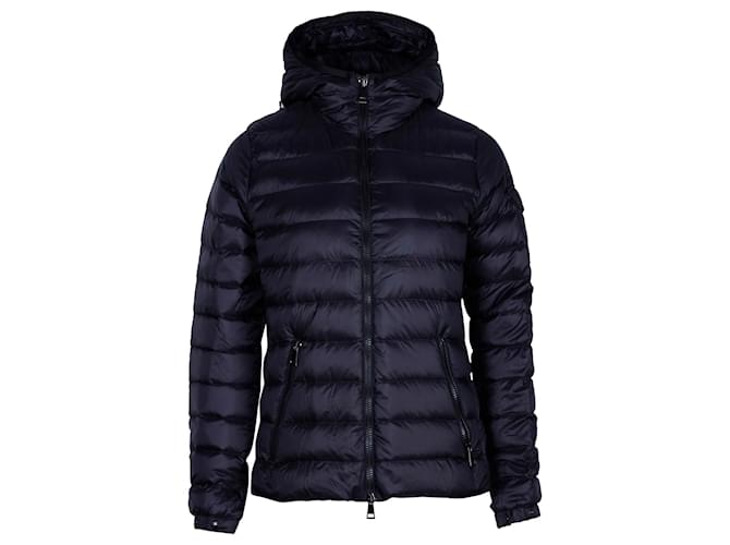 Moncler Gles Down Jacket in Black Polyamide Nylon ref.1281619 - Joli Closet