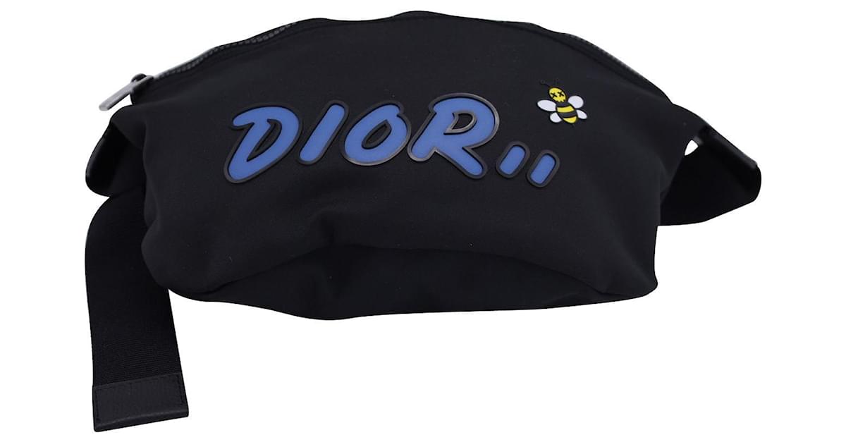 Dior x Kaws Belt Bag in Black Nylon ref.1298745 - Joli Closet Dior x Kaws Belt Bag in Black Nylon ref.1298745 - Joli Closet