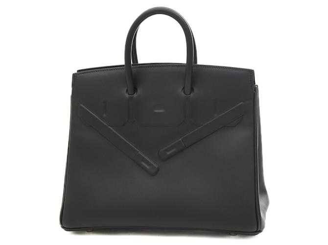 Hermès Kelly 25 Black Leather ref.1300198 - Joli Closet