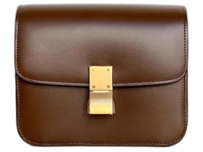 Classic Box Céline Celine Box Bag Small Camel Leather ref.1316593 ...