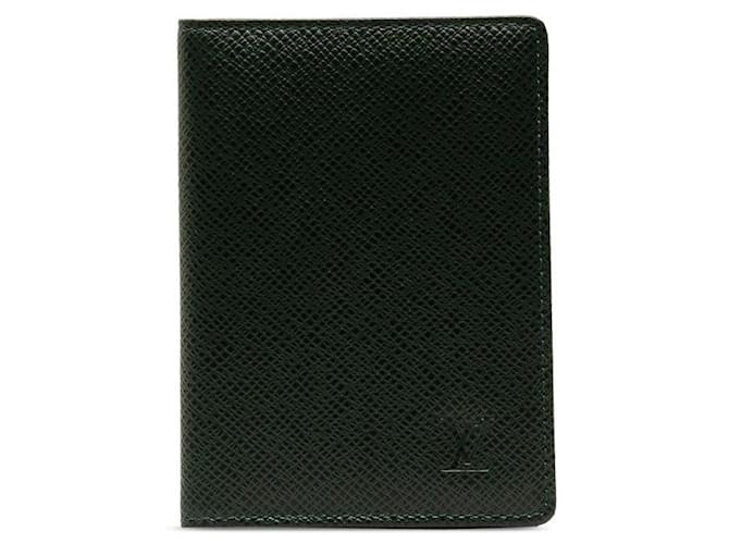 Louis Vuitton Taiga Pass Case Leather Card Case M30494 in Good ...