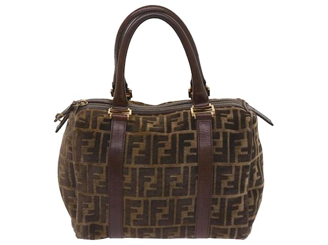 Fendi Zucca Brown Cloth ref.1320114 - Joli Closet