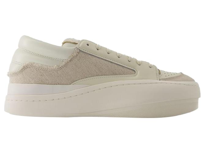 Y3 Centennial Low Sneakers - Y-3 - Leather - Black ref.1320623 - Joli ...