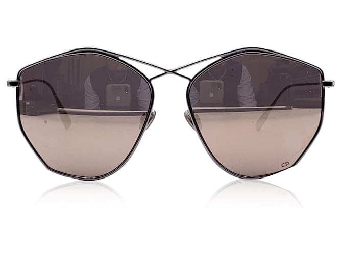 Christian Dior Dior Stellaire en métal argenté 4 Lunettes de soleil 59/ ...