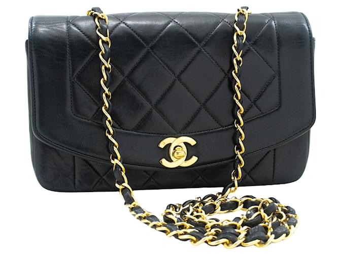 Chanel Diana Black Leather ref.1323794 - Joli Closet