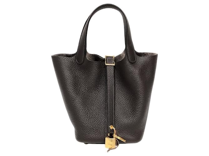 Hermès Clemence Picotin Lock PM B Leather ref.1324368 - Joli Closet