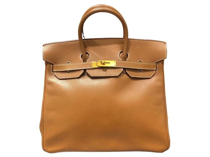 Hermès Hermes Courchevel Birkin 35 Leather Handbag in Fair condition ...