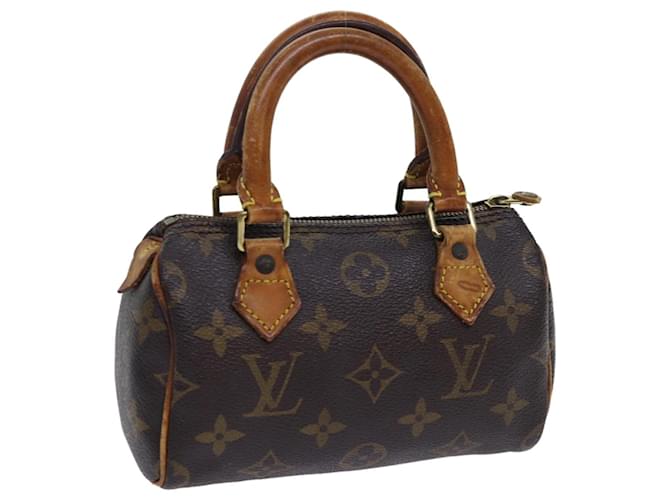 LOUIS VUITTON Mini sac à main Speedy Monogram M41534 LV Auth bs13321 ...