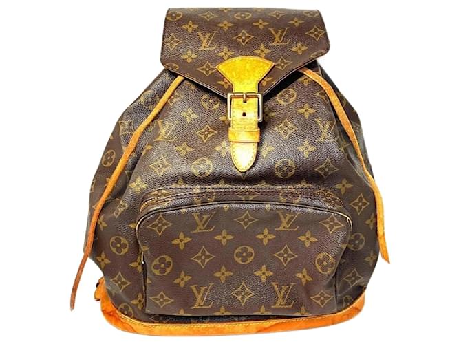 Louis Vuitton Montsouris MM Toile Marron ref.1331241 - Joli Closet