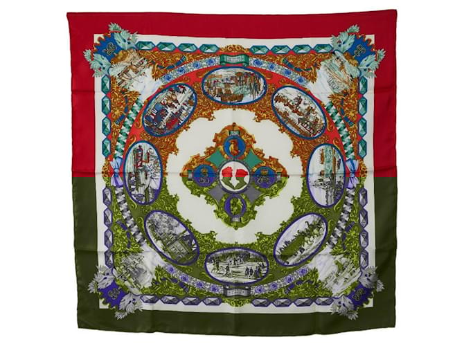 Hermès HERMES CARRE 90 Multiple colors Silk ref.1333170 - Joli Closet