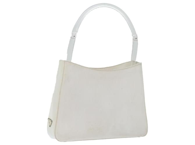 PRADA Shoulder Bag Patent leather White Auth 70671 ref.1335857 - Joli ...