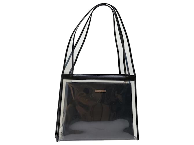 GUCCI Tote Bag Vinyl Black 001 2058 1773 5 auth 70333 Polyurethane ref ...