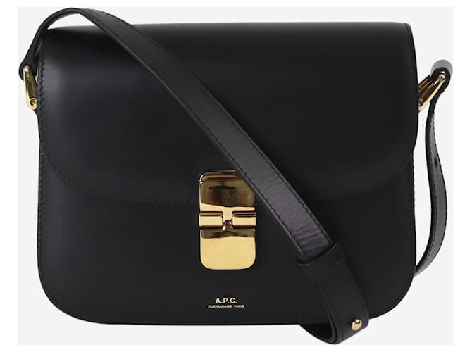 Apc Black Sac Grace shoulder bag Leather ref.1336514 - Joli Closet