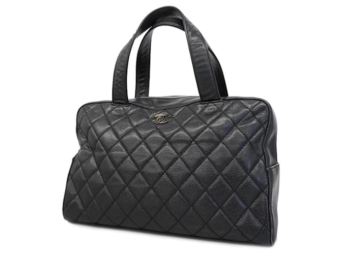 Timeless Chanel Matelassé Black Leather ref.1337811 - Joli Closet