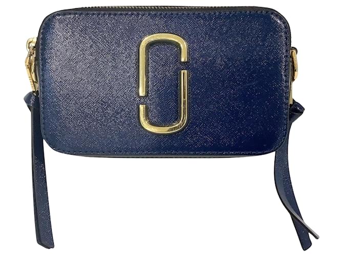 Marc Jacobs Snapshot Blue Leather ref.1341689 - Joli Closet