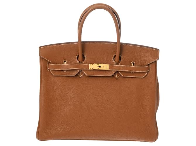 Hermès HERMES BIRKIN 35 Black Leather ref.1341705 - Joli Closet