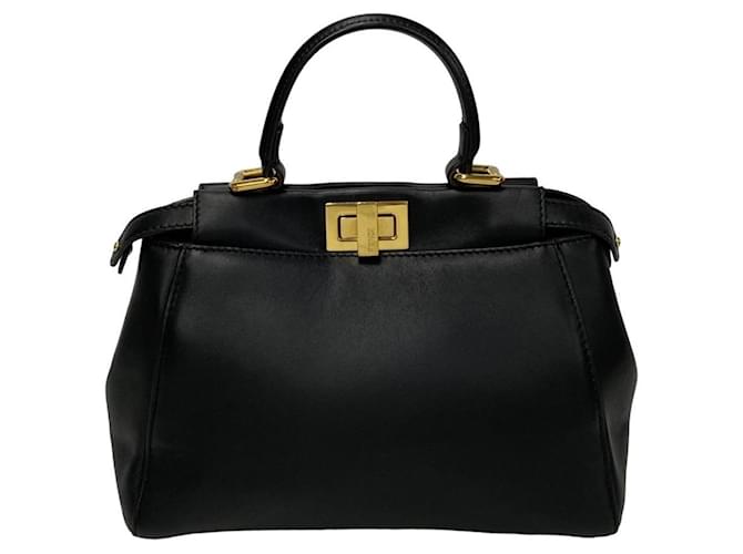 Fendi Peekaboo Black Leather ref.1346885 - Joli Closet